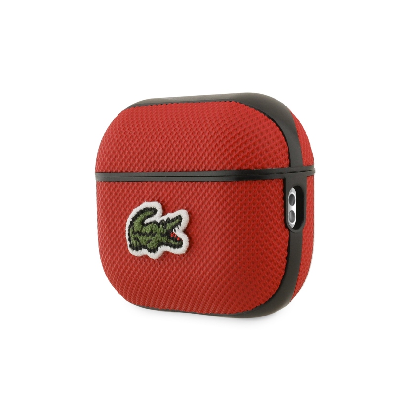 Lacoste Petit Pique Croc Logo Patch Pouzdro pro AirPods Pro 2 Red ...