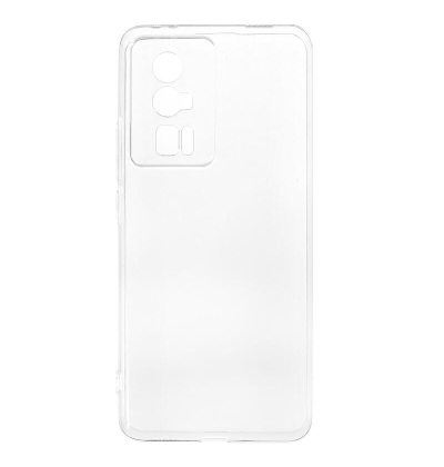 Průhledný gelový obal na Xiaomi Poco F5 Pro - průhledný - Mpouzdra.cz