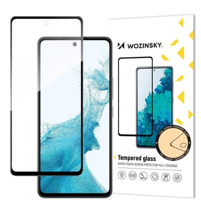 Wozinsky celoplošné tvrzené sklo na mobil Samsung Galaxy A53 5G - černé ...