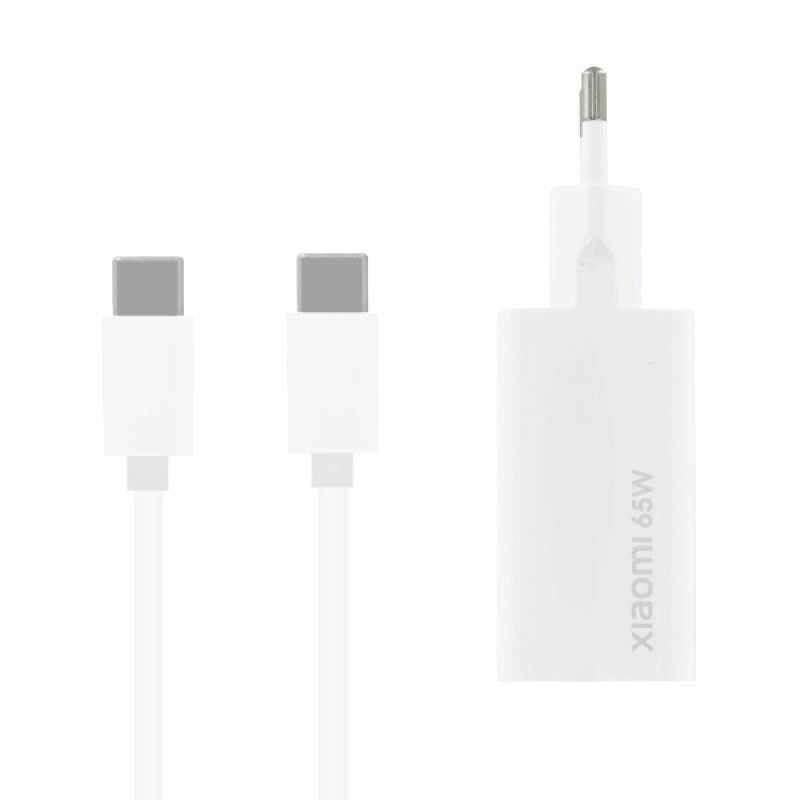 Xiaomi Mi 65W GaN Tech Fast Cestovní Nabíječka + USB-C/USB-C Datový ... Xiaomi Mi 65W GaN Tech Fast Cestovní Nabíječka + USB-C/USB-C Datový ...